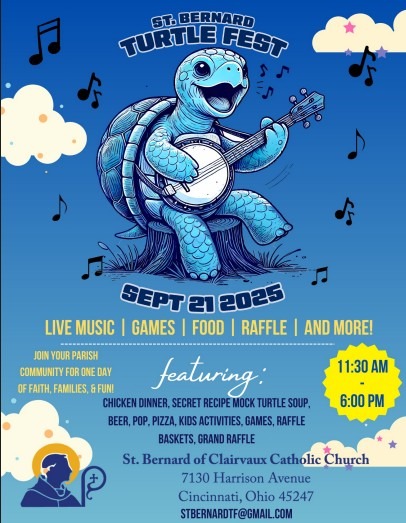 Turtle Fest - Saint Bernard of Clairvaux Church - Cincinnati, OH